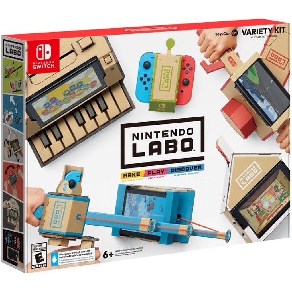 Jual NINTENDO SWITCH LABO TOY-CON 01 VARIETY KIT | Shopee Indonesia