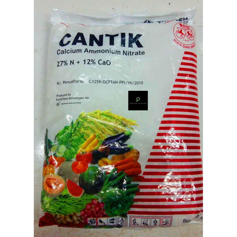 Jual PUPUK Calsium Amonium Nitrat - CANTIK 1 kg | Shopee Indonesia Jual PUPUK Calsium Amonium Nitrat - CANTIK 1 kg | Shopee Indonesia