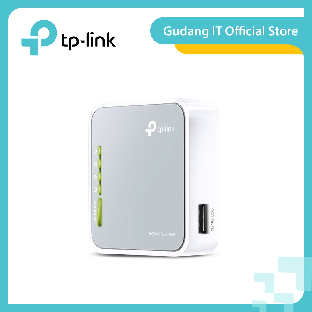 Jual TP-Link TL-MR3020 - Portable 3G 4G Wireless N Router | Shopee ...
