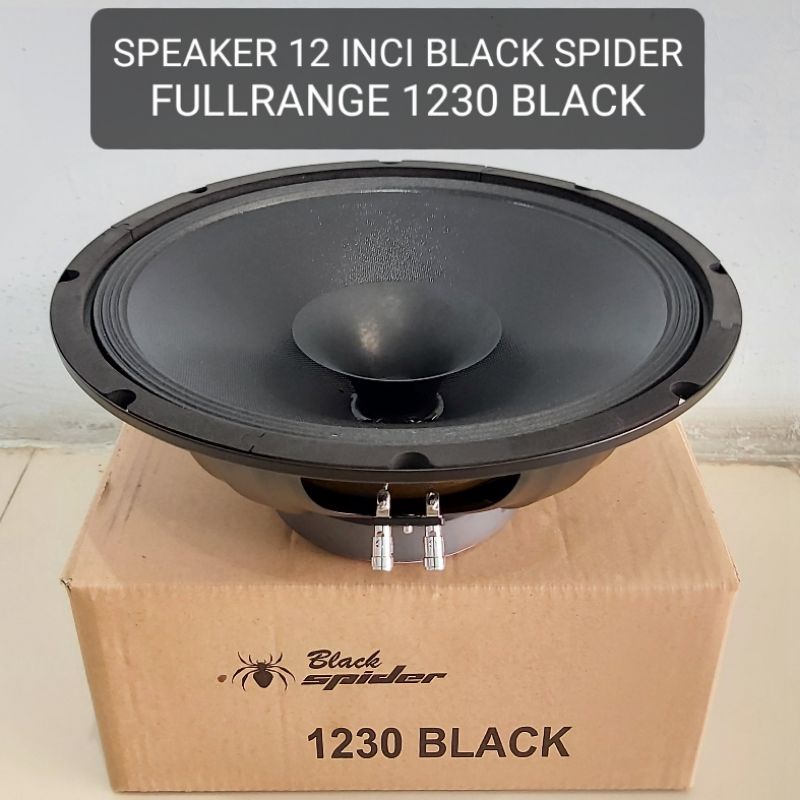 Jual BLACKSPIDER Speaker 12 Inci 1230 Black 600 Watt Black Spider ...