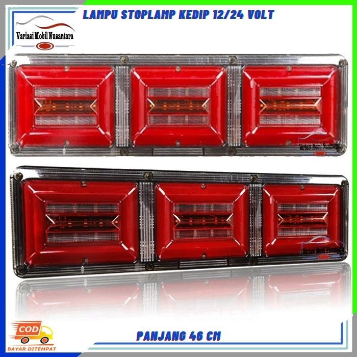 Jual Lampu StopLamp Rem Stop lamp Led Belakang Mobil Canter Truk Truck ...