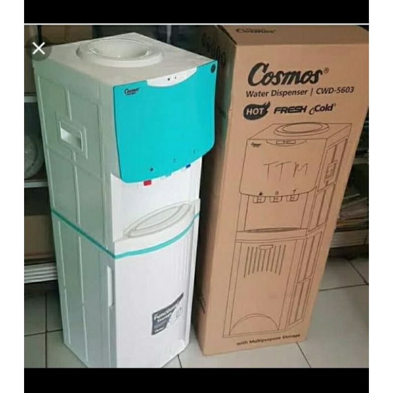 Jual dispenser cosmos 3 kran cwd 5603 | Shopee Indonesia