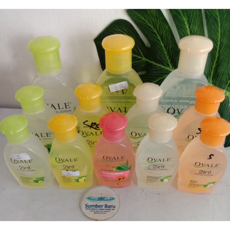 Jual OVALE PEMBERSIH WAJAH /OVALE FACIAL LOTION /OVALE 2IN1 FACIAL ...
