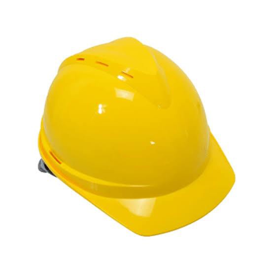 Jual Helm Proyek / Safety Helmet Warna Kuning Pemutar MC TECH | Shopee ...