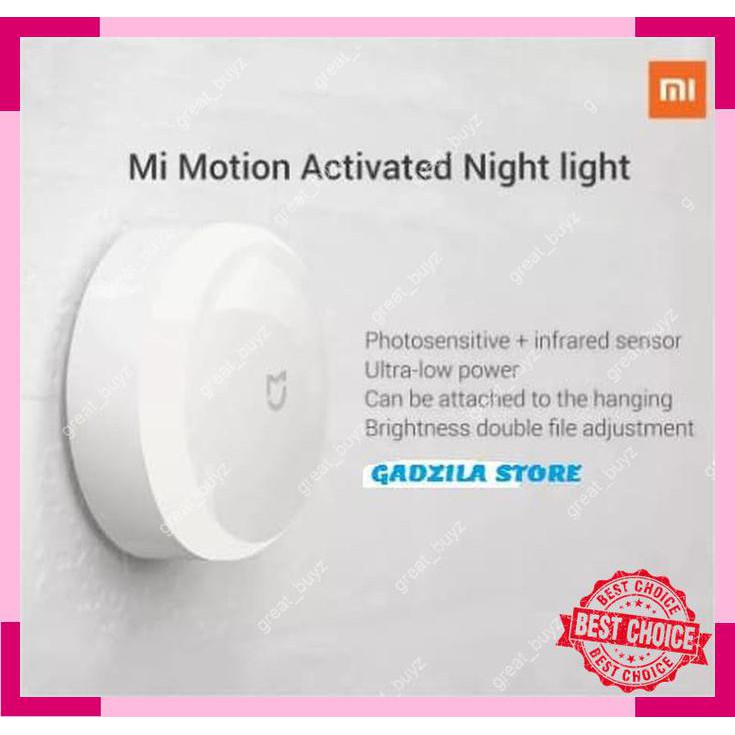 Jual Xiaomi Mijia Smart LED Mi Motion Activated Night Light Lampu ...