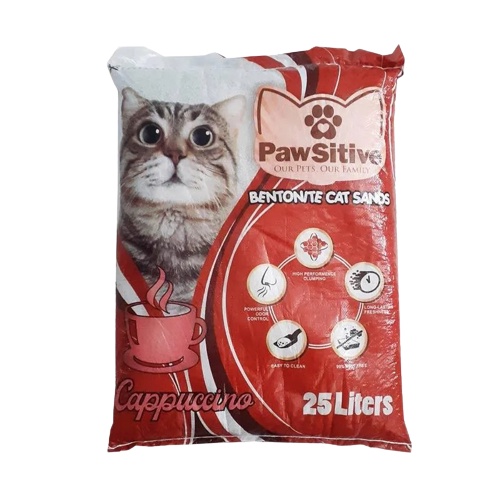 Jual Pasir Kucing Pawsitive 25L- Pasir Kucing Wangi Gumpal (GOSEND GRAB ...