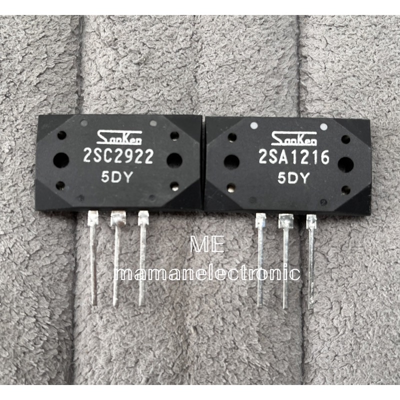 Jual Sanken 5DY 2922/1216 ASLI / Transistor 2SC2922 2SA1216 5DY ORI | Shopee Indonesia