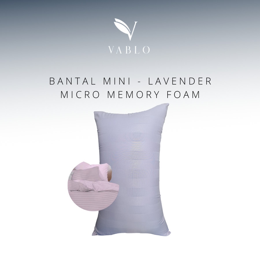 Jual Vablo bantal mini motif 50x30cm - memory foam micro | Shopee Indonesia