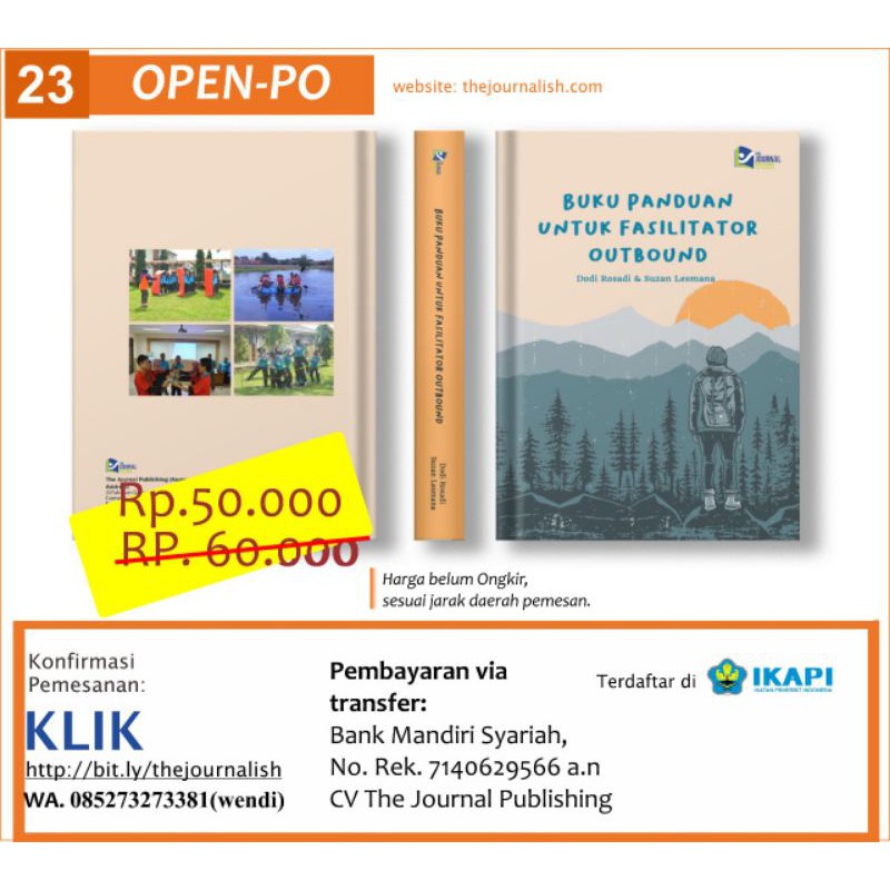 Jual Buku Panduan Untuk Fasilitator Outbound | Shopee Indonesia
