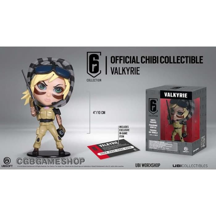 Jual Rainbow Six Siege Chibi Collection - Valkyrie | Shopee Indonesia