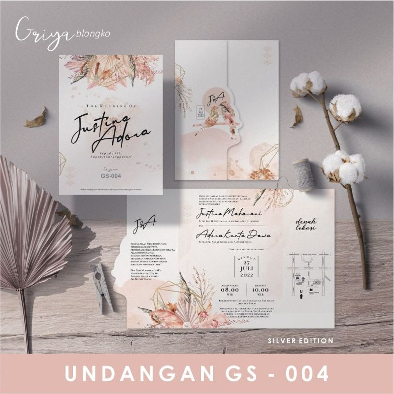 Jual UNDANGAN PERNIKAHAN MURAH / UNDANGAN WALIMATUL URSY / UNDANGAN ...