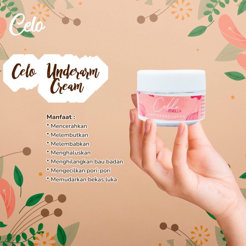 Jual CELO UNDERARM CREAM | Shopee Indonesia