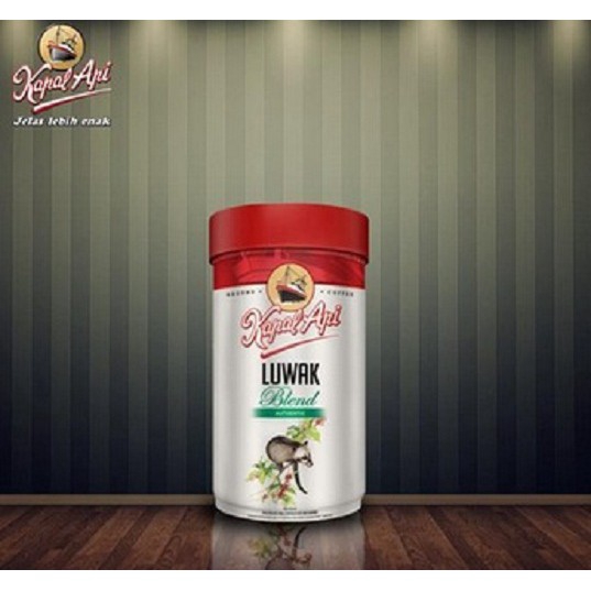 Jual 1 Pcs Kapal Api Luwak Blend Coffee 200 gram (Kaleng) | Shopee ...