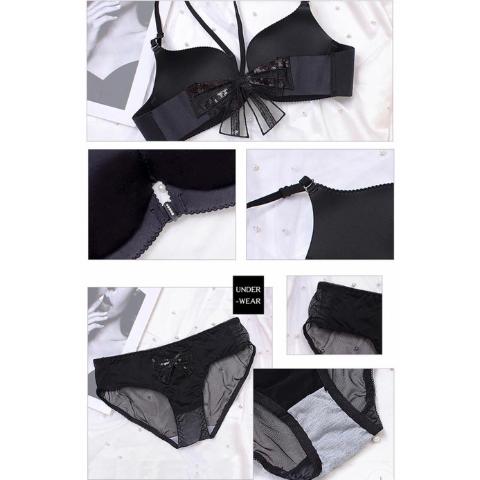 Jual AS 064 SEXY BRA KANCING DEPAN DENGAN SIMPUL PITA DI BELAKANG ...