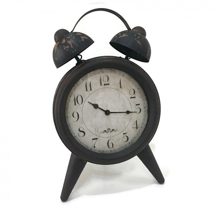 Jual Jam Meja-Vintage Retro Europian Antique Alarm Clock Shape- Big ...