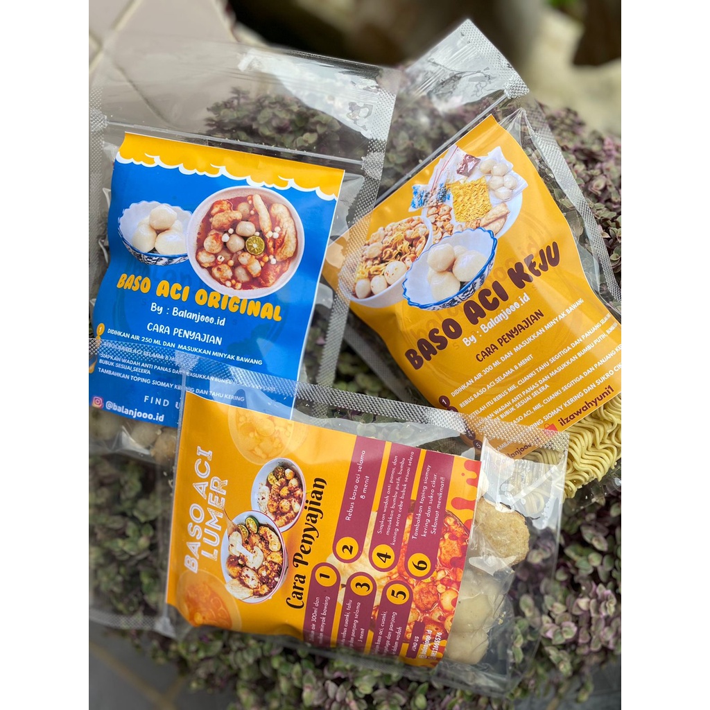 Jual Paket Bundling Hemat (Baso aci original, lumer dan keju) | Shopee ...