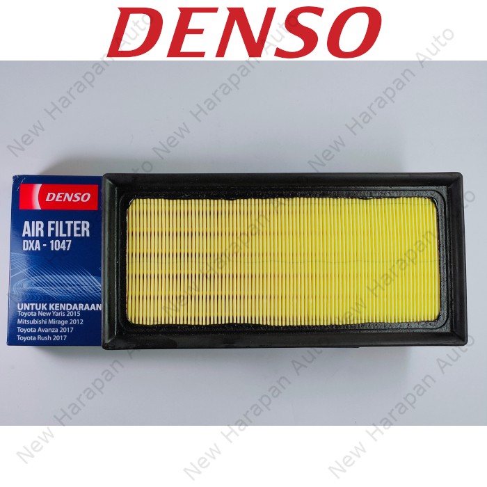Jual Air Filter Udara DENSO 1047 Grand New Avanza-Xenia-Veloz-Rush ...