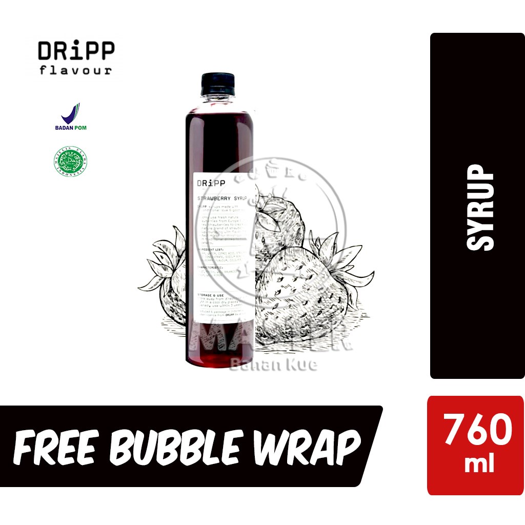Jual DRiPP Syrup All Variant / Sirup Minuman Cafe (Botol 760ml ...