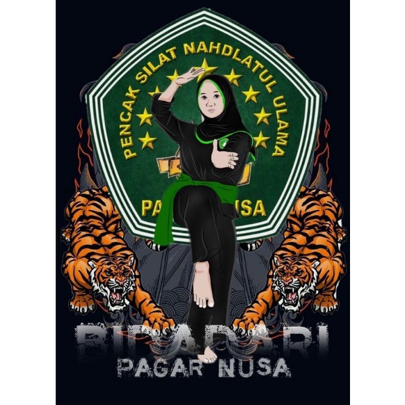Jual Stiker pagar nusa ukuran 9×13cm ( Custom stiker pagar nusa murah ...