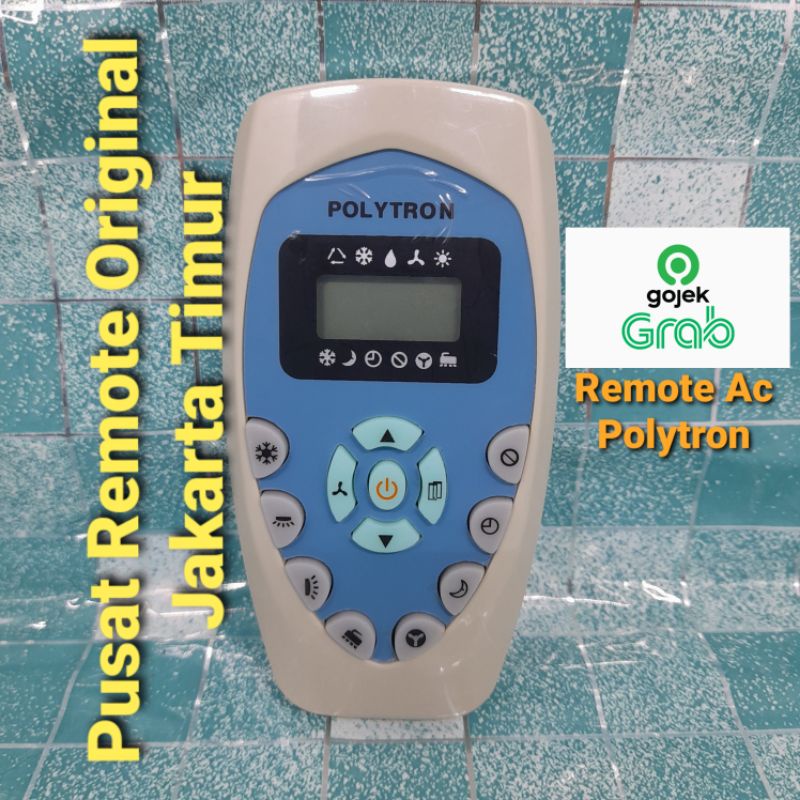Jual REMOTE REMOT AC POLYTRON OVAL ORIGINAL | Shopee Indonesia