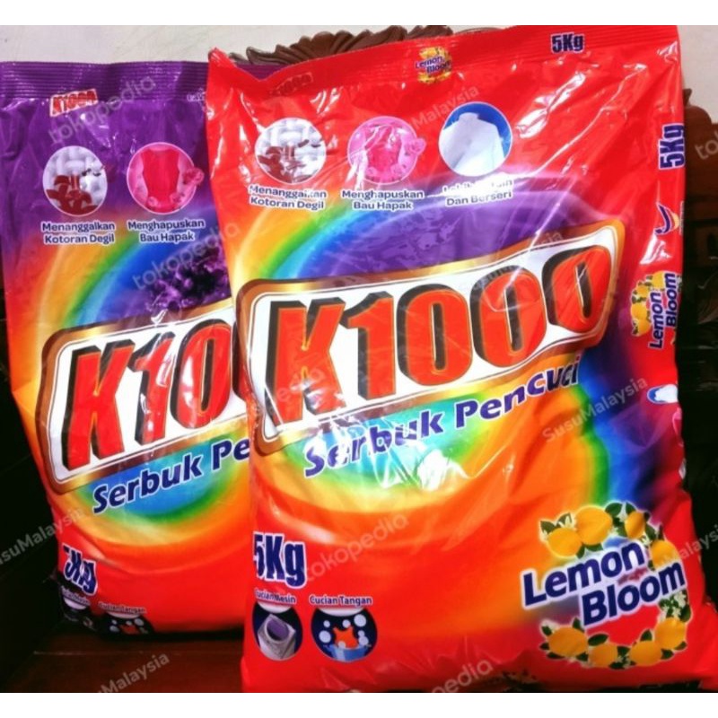 Jual K1000 Deterjen Sabun Cuci Laundry 5KG | Shopee Indonesia