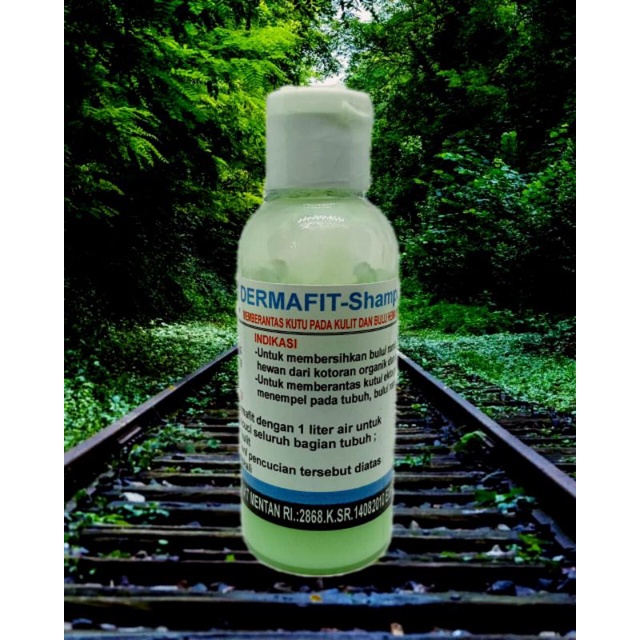 Jual dermafit sampo membrantas kutu pada kulit dan bulu hewan | Shopee ...