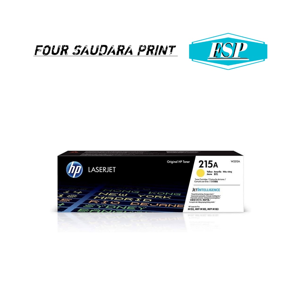 Jual HP 215A Yellow Original Laserjet Toner Cartridge {W2312A} | Shopee ...