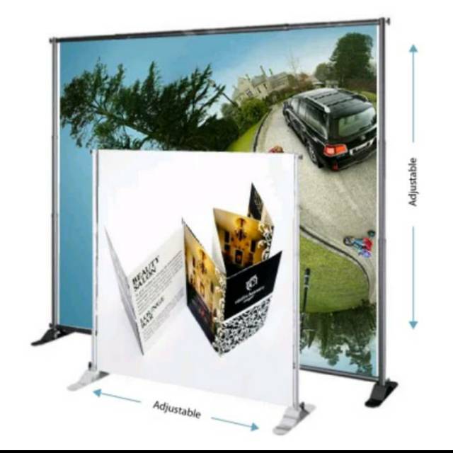 Jual JUMBO BANNER 3X3 BACKWALL / BACKDROP / TRIPOD BANNER 3X3 | Shopee ...
