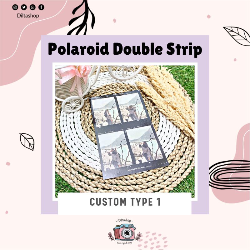 Jual CETAK FOTO DOUBLE STRIP SNAPSHOT (MINIMAL ORDER 5 PCS) | Shopee ...