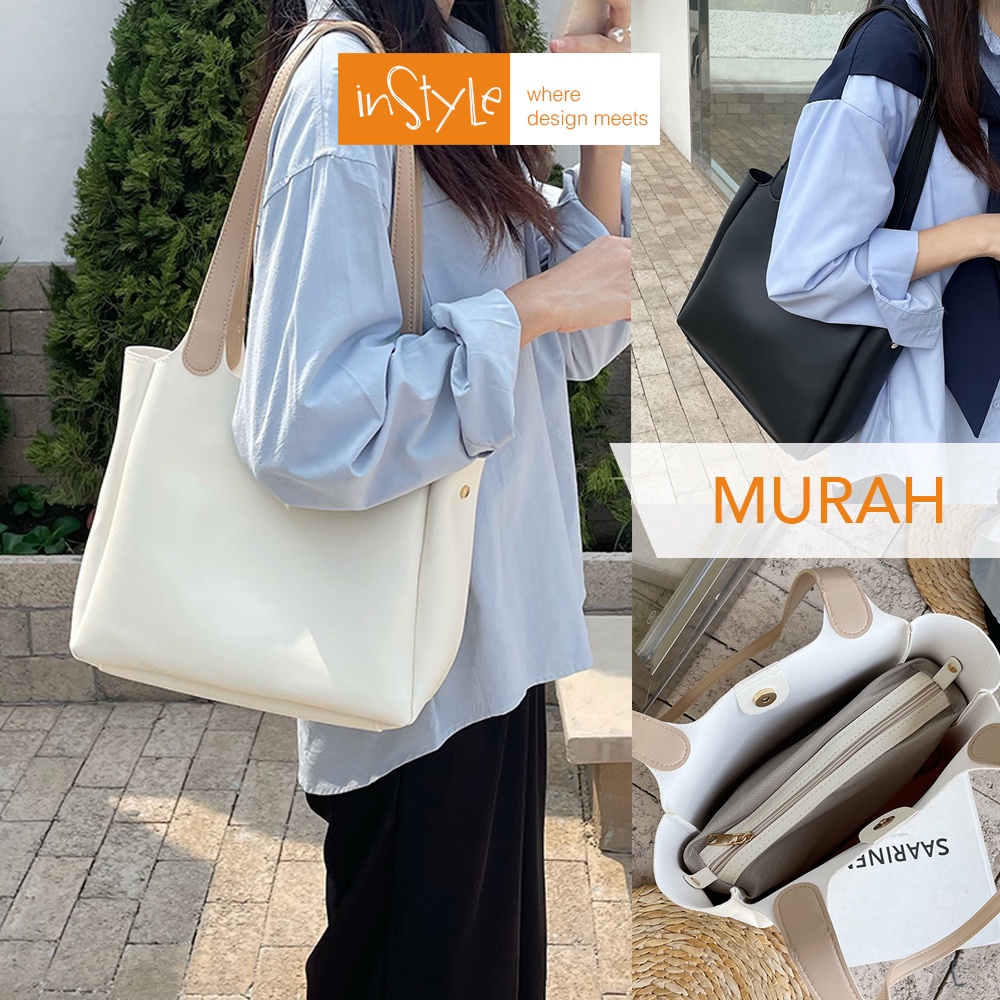 Jual Tas Bahu Wanita Korean Style Shoulder Bag - MURAH (T2-009 ...