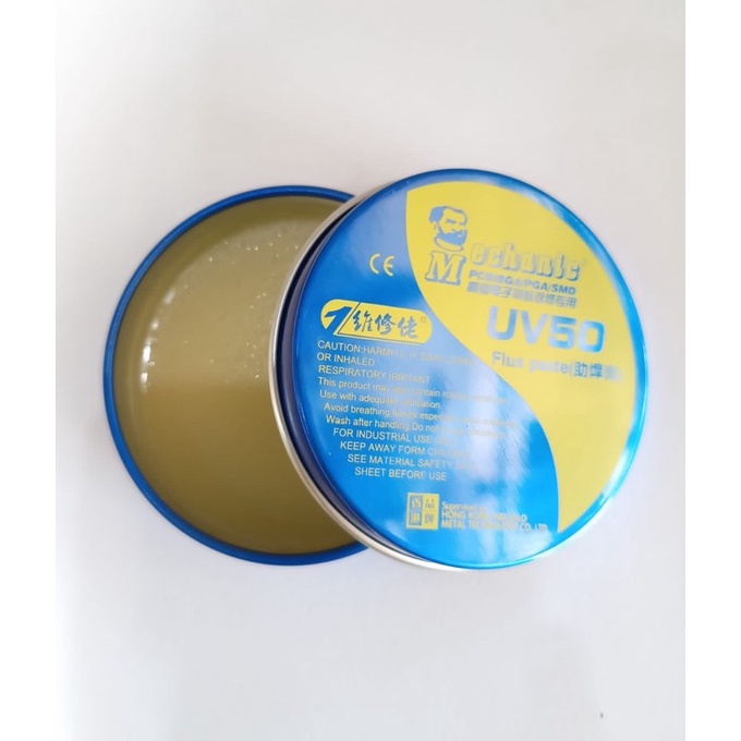 Jual Pasta Solder Flux Solder Berkualitas Mechanic UV50 ORIGINAL HIGH QUALITY | Shopee Indonesia