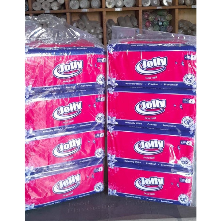Jual tisu tissue facial jolly soft pack 250 sheet | Shopee Indonesia