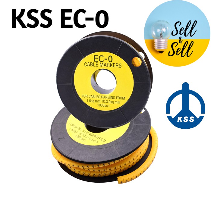 Jual KSS Marker EC-0 (+) / Cable Marker EC0 Plus (+) | Shopee Indonesia