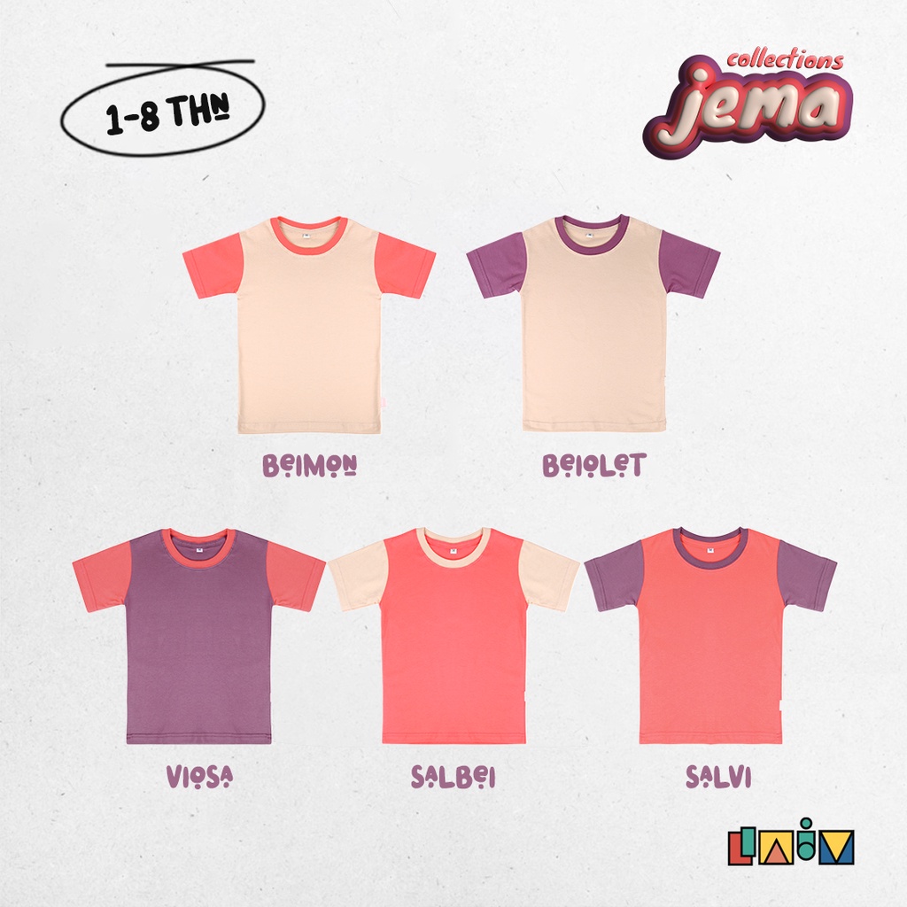 Jual Laiv Kidswear Baju Anak - JEMA COLLECTIONS 1 - 8 Tahun | Shopee ...