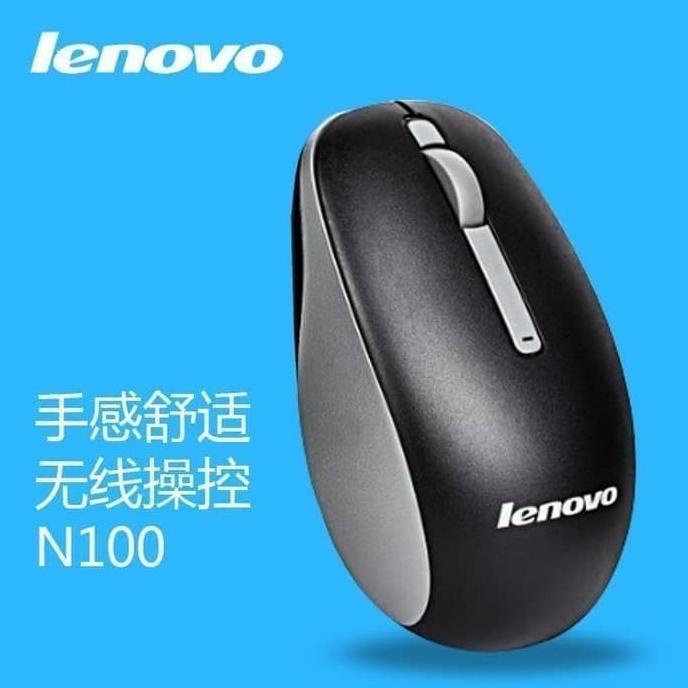 Jual Bergaransi Paket Keyboard Lenovo + Mouse Wireless Lenovo N100 Usb ...