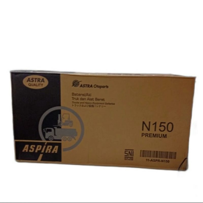 Jual Aki Basah /Accu / Battery Basah N150 / N-150 / N 150 (ASPIRA ...