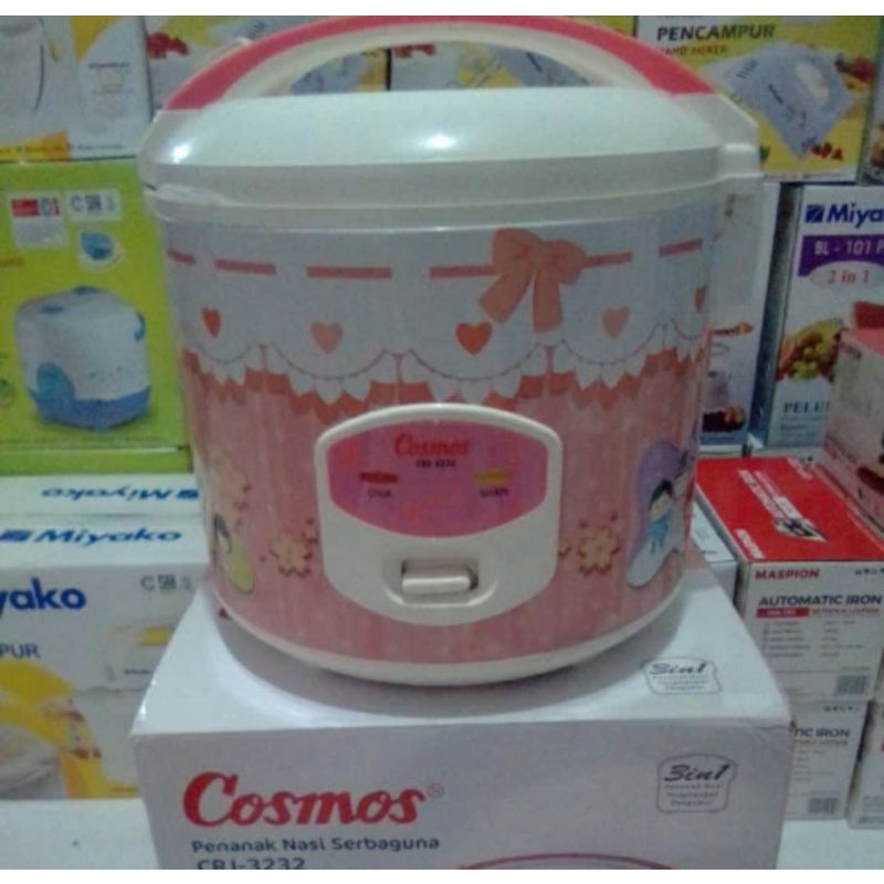 Jual Rice Cooker 2 Liter Cosmos CRJ-3232 Penanak Nasi CRJ 3232 Magic ...