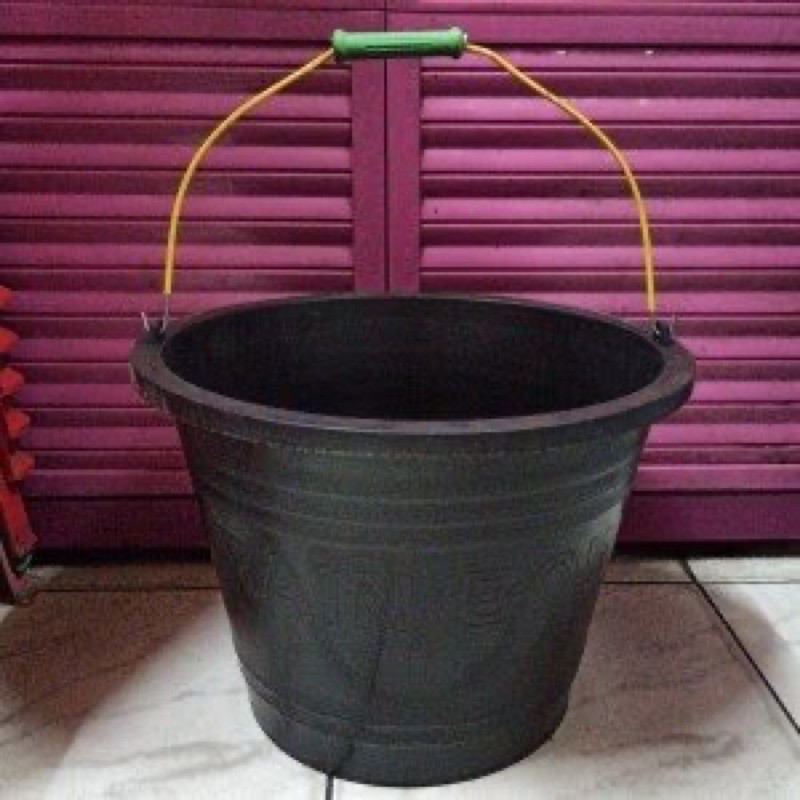 Jual EMBER COR TIMBA PLASTIK 23 HITAM | Shopee Indonesia