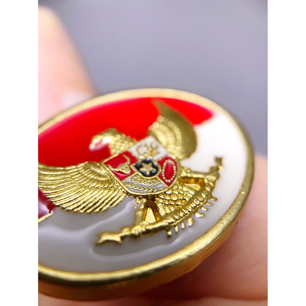 Jual Armor Military Pin Bros Garuda Merah Putih Bulat | Shopee Indonesia