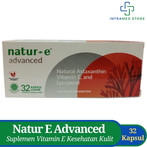 Jual Natur E Advanced Box isi 32 Kapsul Lunak - Suplemen Vitamin E ...