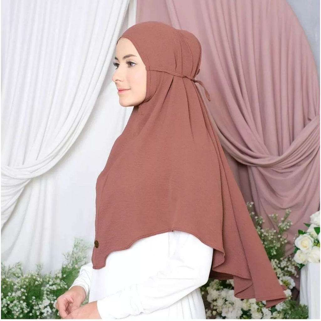 Jual BERGO MARYAM CRINKLE AIRFLOW, BERGO INSTAN TALI JILBAB INSTAN CRINKLE AIR FLOW | Shopee ...