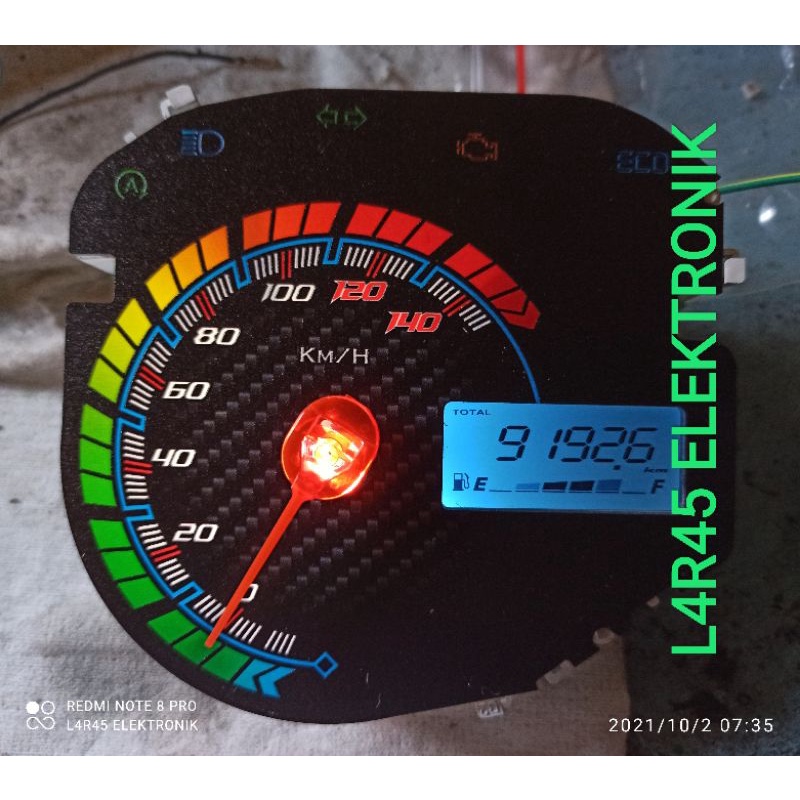 Jual Panel Speedometer New Honda BeAT 2021 Deluxe | Shopee Indonesia