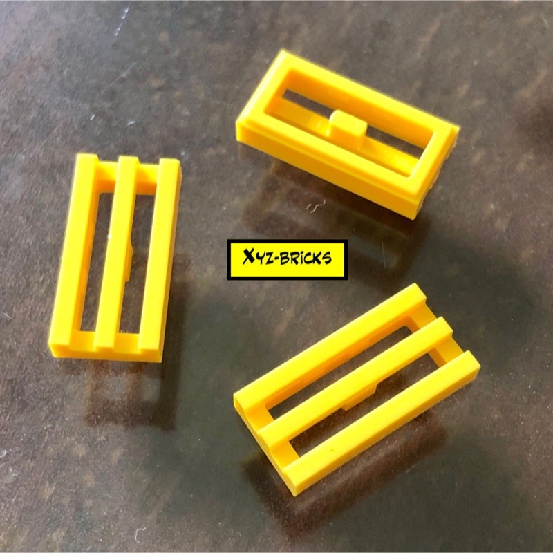 Jual LEGO PARTS 241224 - Radiator Grille 1x2 Bright Yellow | Shopee ...