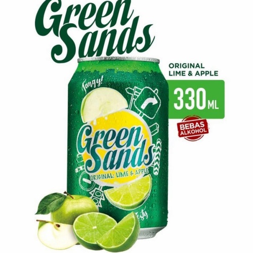 Jual Green Sands Apple & Lime Greensands Kaleng 330ml Isi 24 Pcs ...
