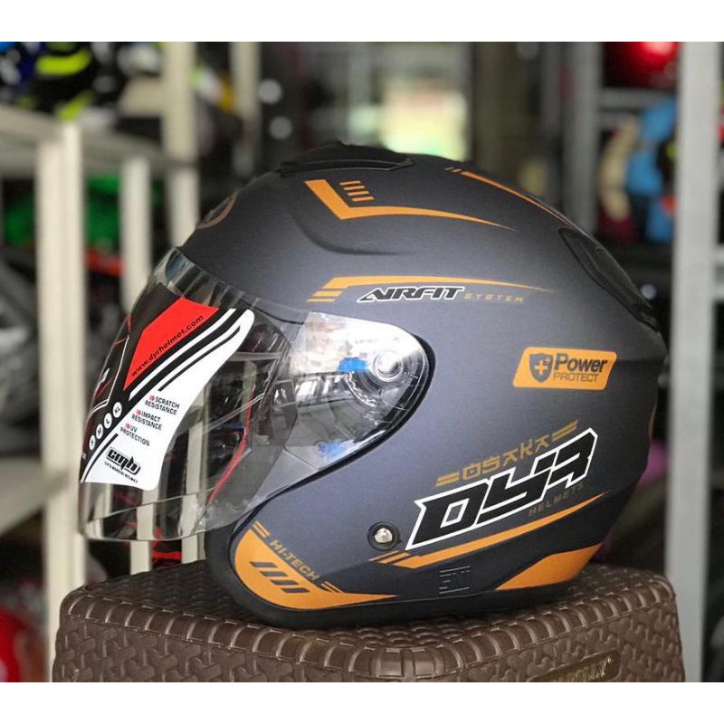 Jual Helm DYR Osaka Motif Mirip KYT Kyoto | Shopee Indonesia
