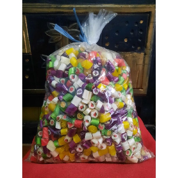 Jual STICKY CANDY MIX ATAU WARNA UKURAN 5KG | Shopee Indonesia