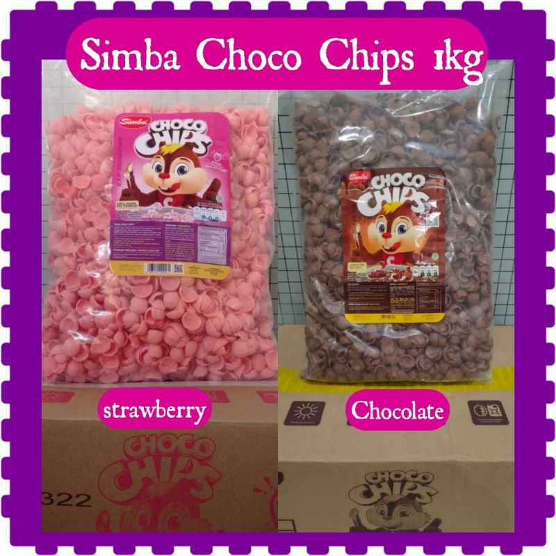 Jual Termurah!! Simba chocochips/choco crunch 1kg | Shopee Indonesia
