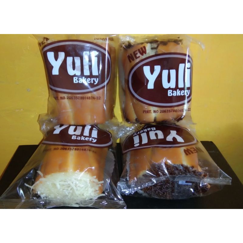 Jual PROMO Roti Yuli paket isi 5pcs rasa coklat kacang keju | Shopee ...