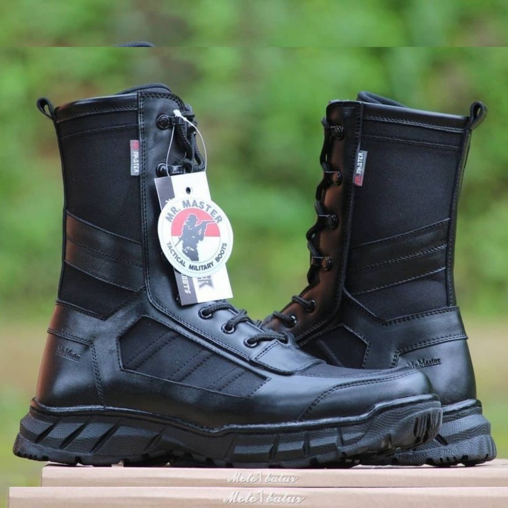 Jual SEPATU PDL KULIT SAPI ASLI MR MASTER SEPATU PDL TNI POLRI SECURITY ...