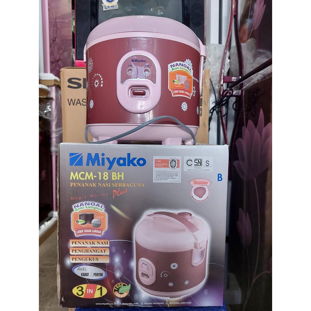 Jual Penanak Nasi | Rice Cooker | Magic Com Miyako MCM 18 BH / 18BH ...